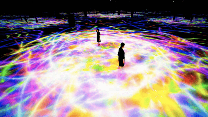 The digital art museum" teamLab ★ Planets in Toyosu | airKitchen
